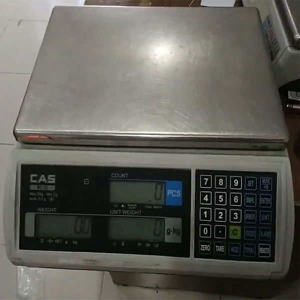 Sửa Chữa Hiệu Chuẩn Cân Điện Tử CAS EC II 3kg 6kg 15kg 30kg